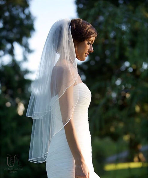 Short Veils – Unique Modest Bridal